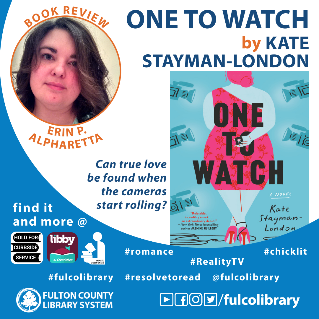 Book Review: One To Watch by Kate Stayman-London | Fulton County ...