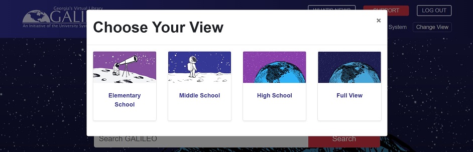 New GALILEO Log-In Screen | Fulton County Library System