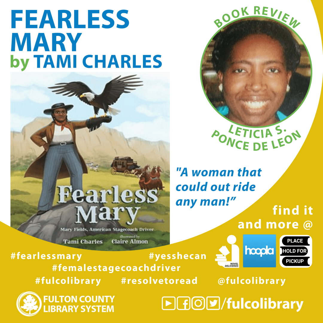 Picture Book Review: Fearless Mary by Tami Charles | Fulton County ...