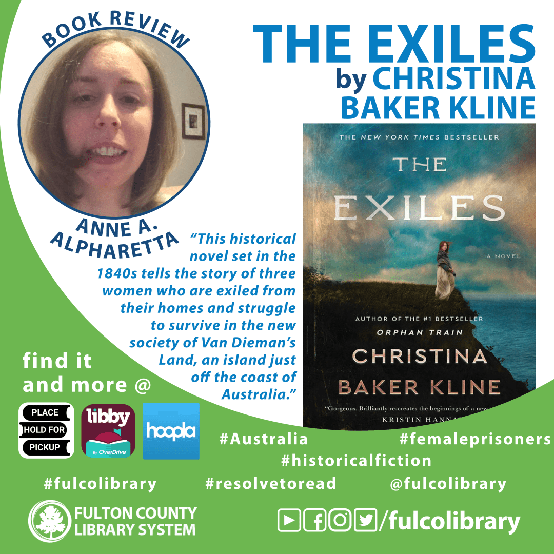 Book Review: The Exiles by Christina Baker Kline | Fulton County ...