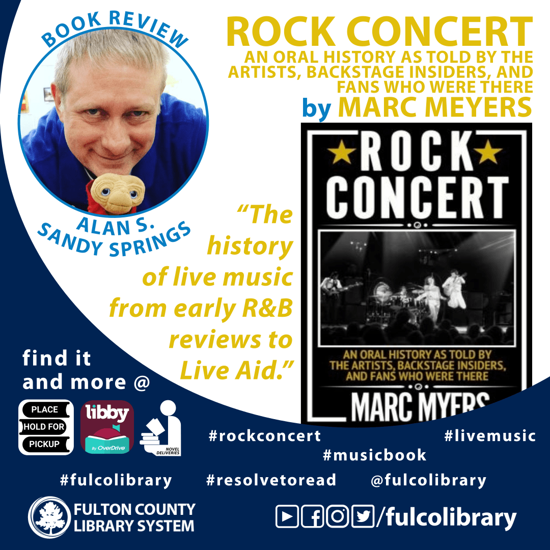 Book Review: Rock Concert: An Oral History as Told by the Artists ...