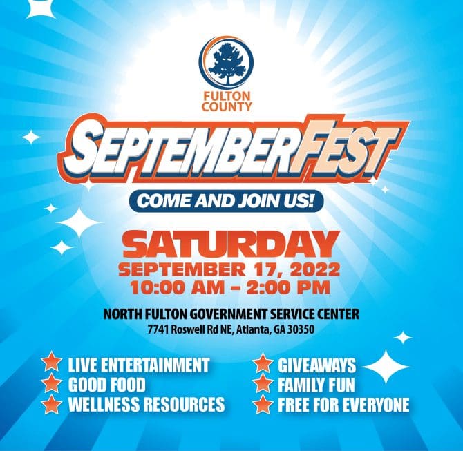 Septemberfest – Family Day at North Fulton Service Center | Fulton ...