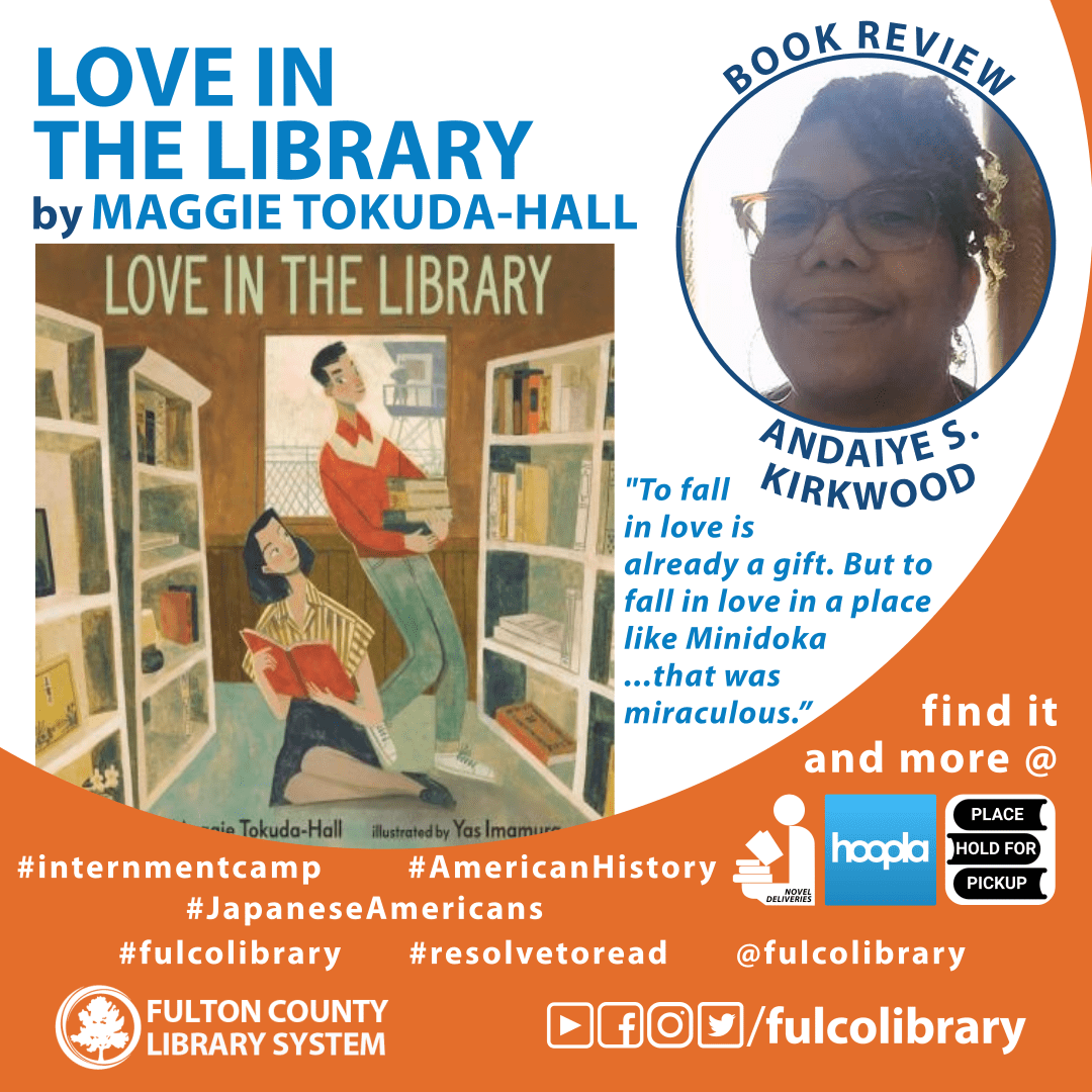 Picture Book Review: Love in the Library by Maggie Tokuda-Hall | Fulton ...