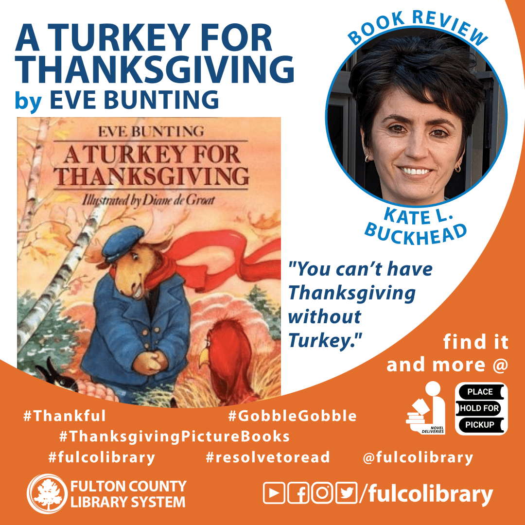 Picture Book Review: A Turkey for Thanksgiving by Eve Bunting | Fulton ...