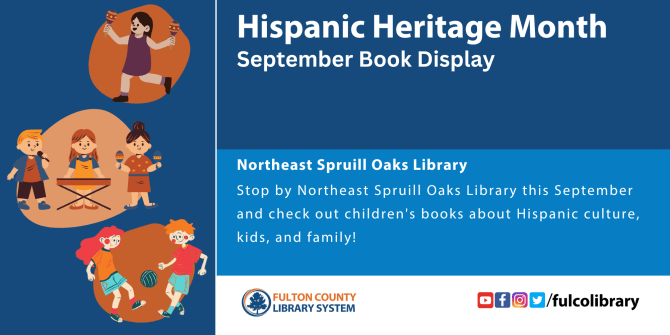 Hispanic Heritage Month Children’s Book Display | Fulton County Library ...