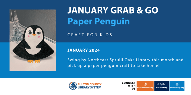 January Grab & Go Craft | Fulton County Library System