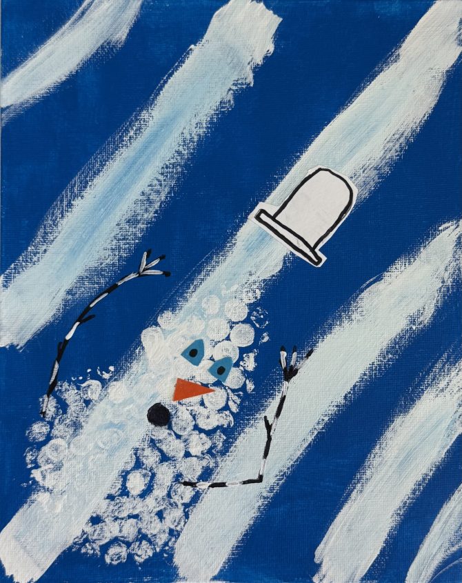 CRAFTernoon – January: Mixed-Media Snowman | Fulton County Library System